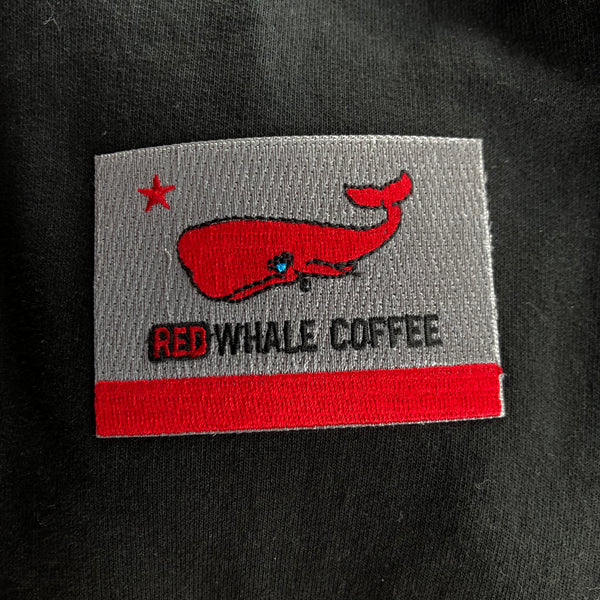 Red Whale Embroidered Patches | Red Whale Coffee | Ethically Grown ...